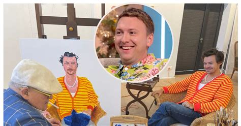 Joe Lycett Declared National Treasure As He Unveils Harry Styles