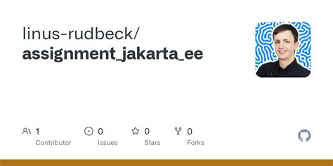 GitHub Linus Rudbeck Assignment Jakarta Ee