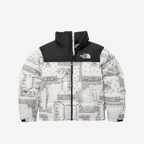 노스페이스 1996 노벨티 눕시 자켓 오프 화이트 The North Face Kream