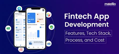 fintech app development features tech stack process and cost