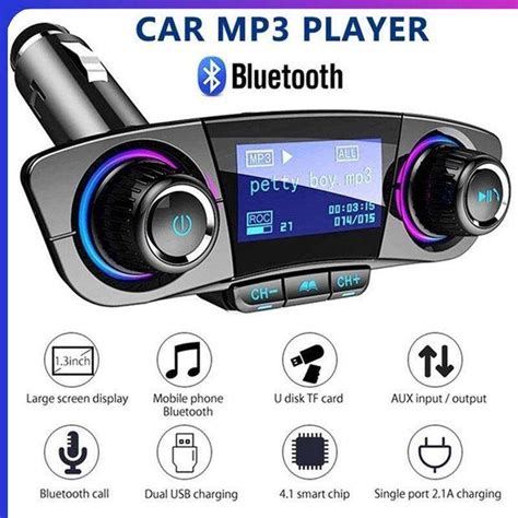 Jual Pemancar Fm Mobil Adaptor Fm Pemancar Fm Penerima Bluetooth Bt06