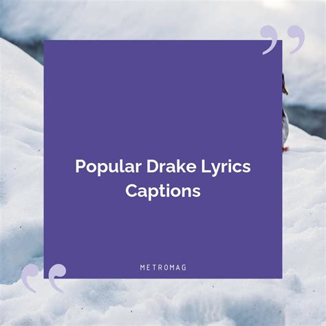Updated Song Lyrics Captions 482 Drake Lyrics For Instagram