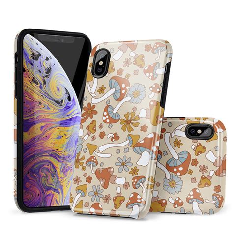 Iphone Xs Max Case Design Phone Case Casebus Classic Mushroom