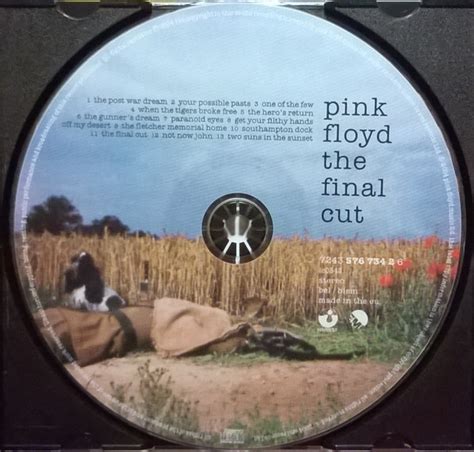 Pink Floyd The Final Cut Cd Deform Müzik