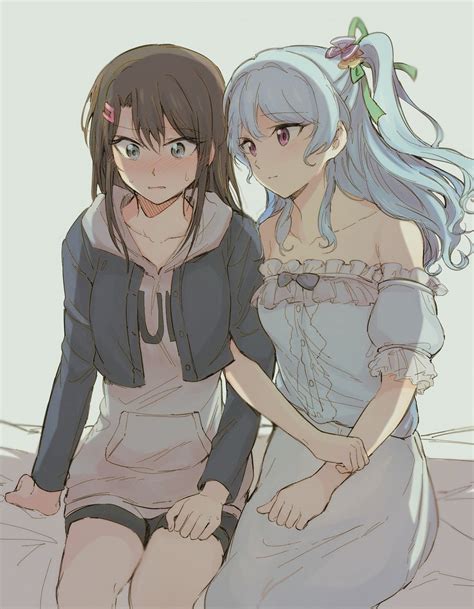 Matsubara Kanon And Okusawa Misaki Bang Dream Drawn By Aoiro Danbooru