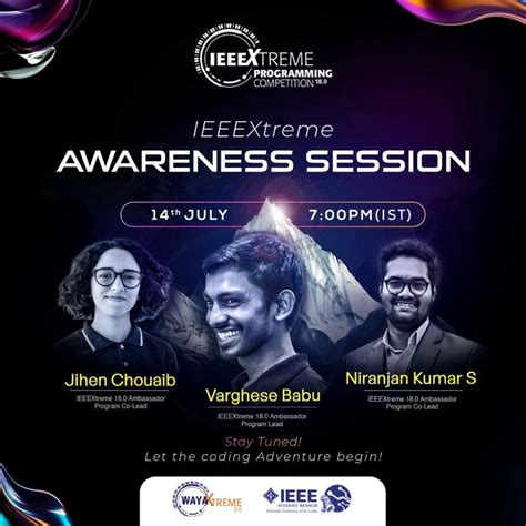 Bhavishya Ambati On Linkedin Ieee Wusl Ieeewusl Ieeextreme18