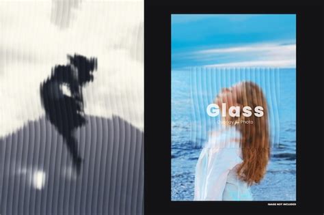 Premium Psd Glass Texture Overlay For Photo