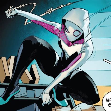 Gwen Stacy Aka Spider Woman Ghost Spider Spider Gwen Icon Art