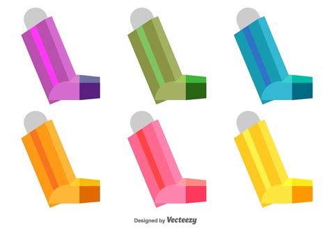 Vector Asthma Icons 144527 Vector Art At Vecteezy