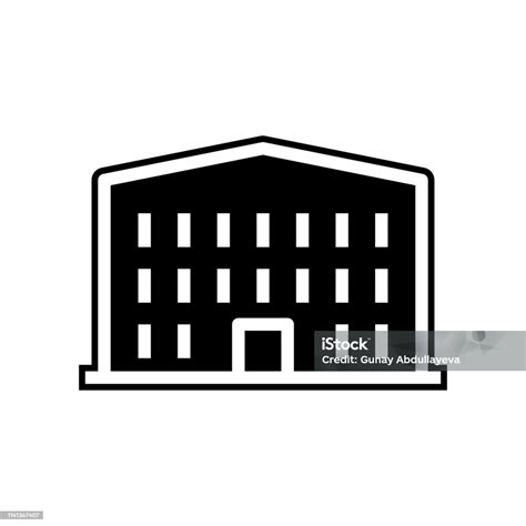 학교 아이콘입니다 모바일 개념과 웹 앱 아이콘 건물의 요소입니다 문양 웹사이트 디자인 및 개발을 위한 플랫 아이콘 앱 개발 가정