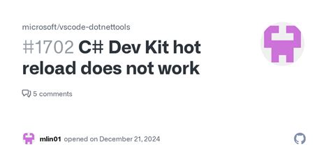 c dev kit hot reload does not work · issue 1702 · microsoft vscode