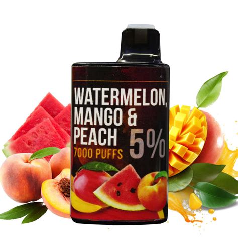 E Cigarettes 7000 Puff 5 Disposable Vape Watermelon Mango And Peach For Sale In Cape Town Id