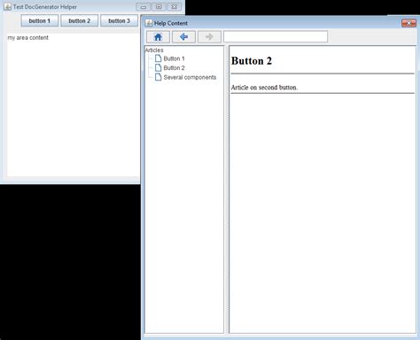 Context Sensitive Help DocGenerator