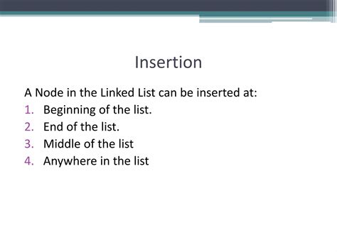 linked list insertion and deletion pptx programming languages