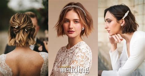 ทรงผมเจ้าสาว ผมสั้นนี่แหละช่วยให้เจ้าสาวสวยชิคดูอ่อนวัย