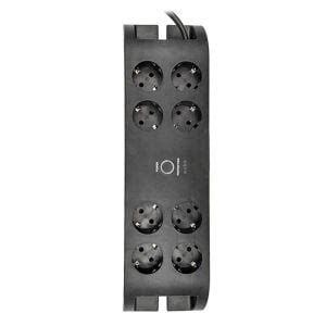 S-LİNK SPG3081 2m 2XUSB 900 JOULE 8'Lİ AKIM KORUMA PRİZİ-SİYAH - Vatan ...