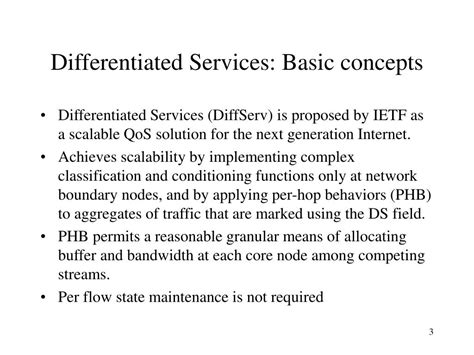 Ppt Differentiated Services Powerpoint Presentation Free Download Id1281643