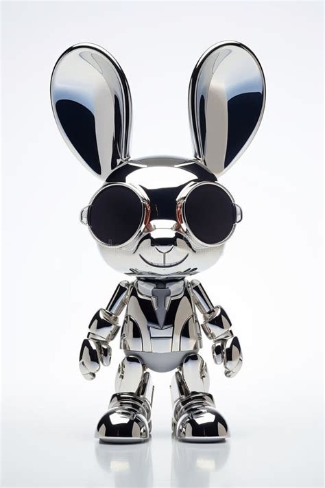 Cartoon Rabbit ÿart Toy ÿdesigner Toy ÿfront Looking at Camera in the