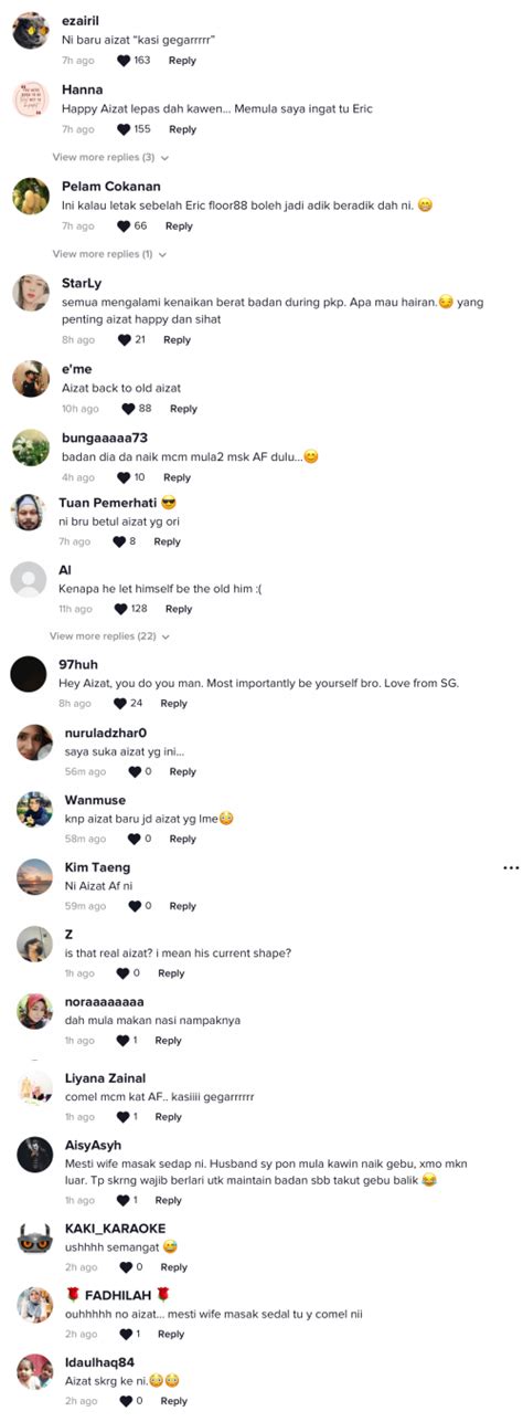Netizen Terkejut Badan Aizat Amdan Kembali Kepada Asal