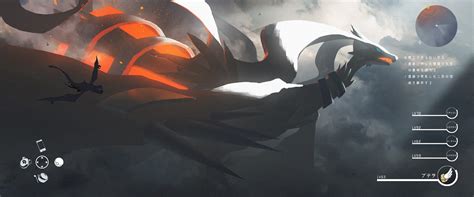 Reshiram Aerodactyl And Sigilyph Pokemon Drawn By Asteroidill