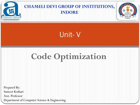 Principal Sources Of Optimization In Compiler Design Pptx