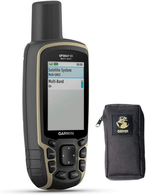 Garmin GPSMAP Portable Outdoor GPS Navigation Device With Carrying Case