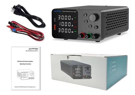 Fonte De Bancada Digital Ajustável 30v 10a Usb Horizontal 4d