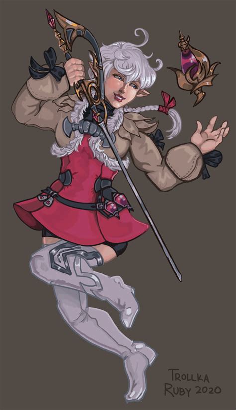 Alisaie Drawn By Me Rffxivart