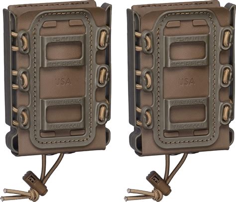 G Code 2 Pack Soft Shell Scorpion Mag Carrier Tan Od Green With Belt Loop 100 Made In Usa