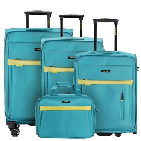 Travelite Trolleyset Madeira 2 Rollen 4 Teilig 4 Tlg Polyester