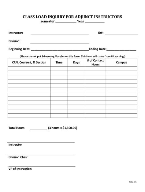 Fillable Online Class Load Form Fall Springdoc Fax Email Print Pdffiller Fillable Online Class Load Form Fall Springdoc Fax Email Print Pdffiller