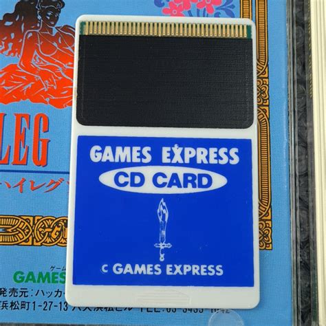 Hi Leg Fantasy Nec PC Engine Super CD Rom² Japan Ver PCE RPG Game Express