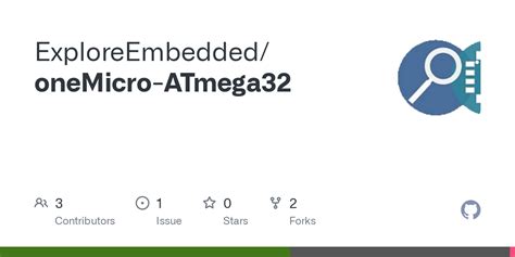 GitHub ExploreEmbedded OneMicro ATmega