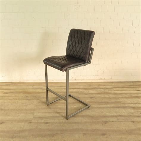 Barhocker Barstuhl Industrial Design Rindsleder Nostalgiepalast Nordhorn