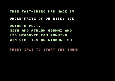 CSDb Basic Rules By On Risky Ice