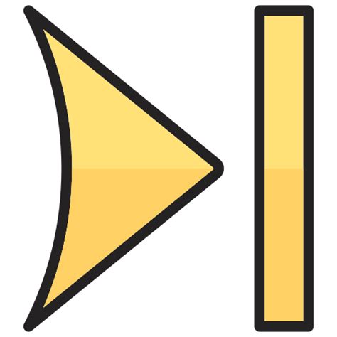 Next Button Generic Color Lineal Color Icon Next Button Generic Color Lineal Color Icon