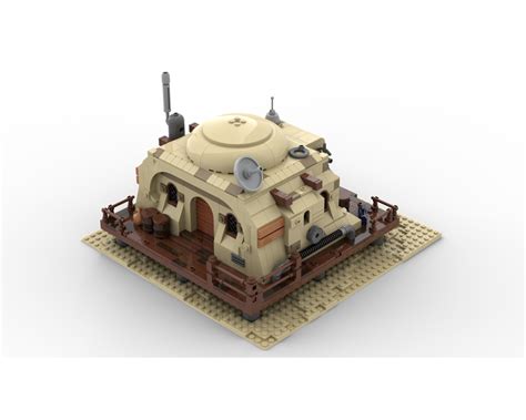 Lego Moc Sw Tatooine Mos Eisley Desert House 5 By Legatoflegion