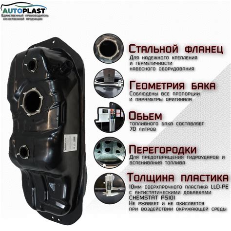 Топливный бак для Mitsubishi Pajero Sport I поколения (K9) 1997-2008 гг ...