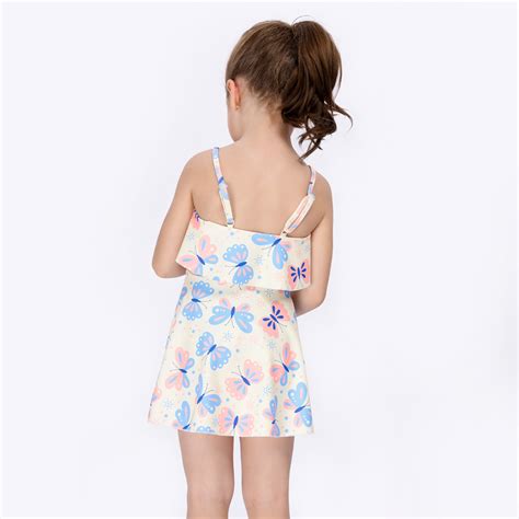 【楽天市場】キッズ 水着 女の子 ワンピース水着 80cm 90cm 100cm 110cm 120cm 130cm フレア 子供用