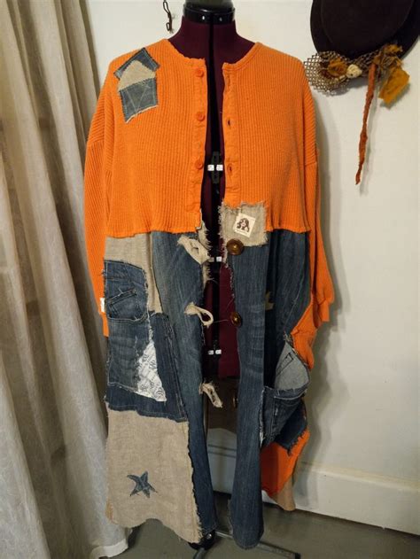 Urban Boho Duster Upcycle Clothes Vintage Outfits Clothes