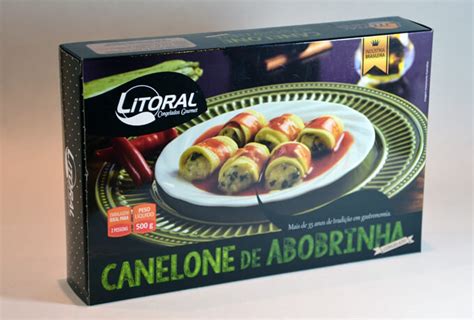 Canelone De Abobrinha Litoral Congelados Gourmet