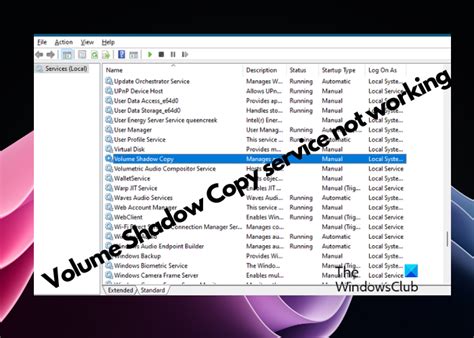 The Shadow Copies Of Volume C Were Deleted Event Id 25