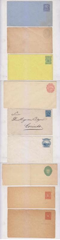 nicaragua 1888 98 ps handg b2 b5 b9c b16 b24 b45 and e1 envelopes