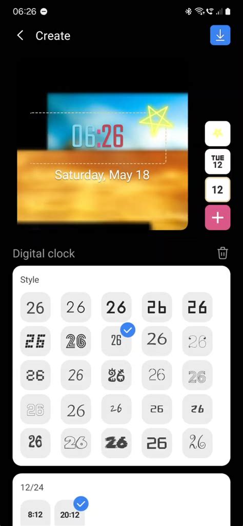Clock Face Blinking Fonts Dont Work On My Lock Screen Rsamsunggoodlock