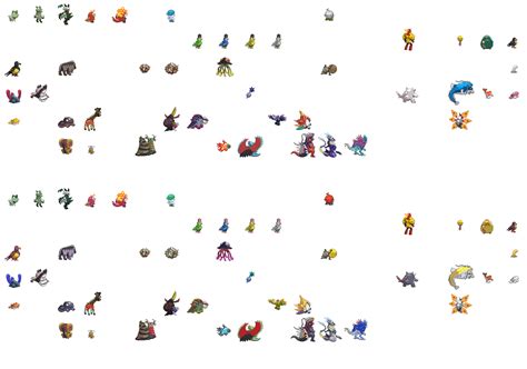 Gen 9 Back Sprites By Kingofthe X Roads On Deviantart