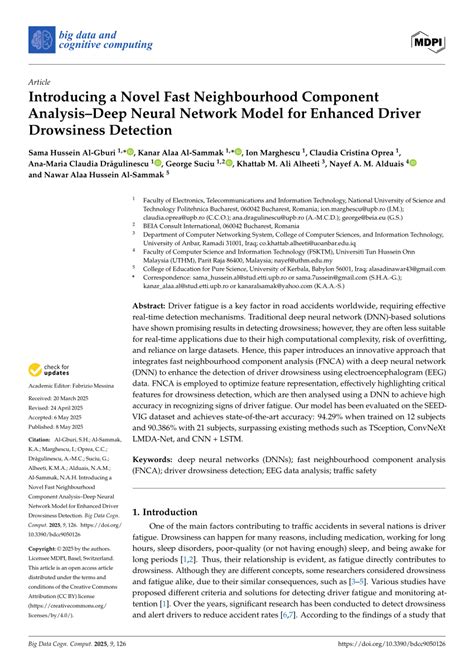 Pdf Introducing A Novel Fast Neighbourhood Component Analysis Deep Neural Network Model For