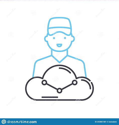 Administration Line Icons Collection Management Governance Control Supervision Authority