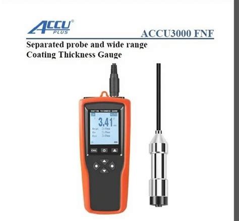 0 3000 Um Digital Coating Thickness Gauge ACCU 3000FNF At 8700 In