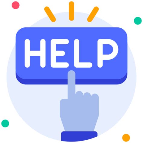 Help Button Click User Help System Question Mark Button Help