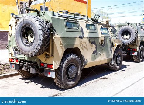 High Mobility Vehicles Gaz 2330 Tigr Editorial Photography Image Of